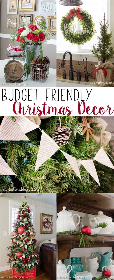 Budget Friendly Ways To Decorate For Christmas Start At Home Decor