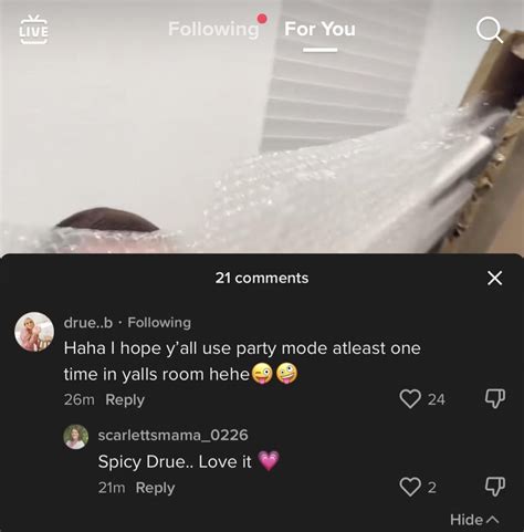 All Im Saying Is Drue Stfu You Just Now Started Having Sex You