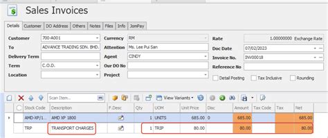 How To Hide Service Item Qty In Sales Invoice Format Qne Optimum Sdn