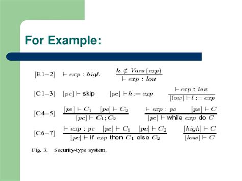 ppt language based information flow security powerpoint presentation