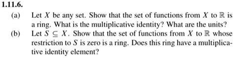 Solved Texts A Let X Be Any Set Show That The Set Of