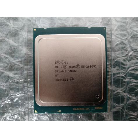 ซีพียู Intel Xeon E5 2680 V2 Lga 2011 Cpu Processor X79 C602 Workstation Server Dell Hp Comwork