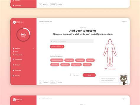 Medical App Symptom Checker By Steven Ankri On Dribbble