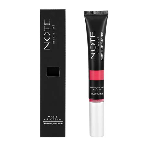 Крем для губ `note` Mineral Matte Lip Cream минеральный матовый тон 02