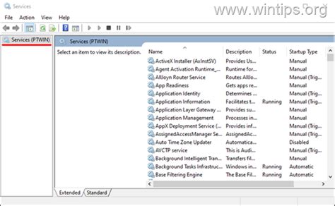 How To Stop Or Start Services On A Remote Pc