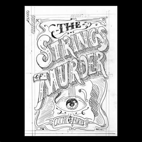 The Strings Of Murder Book Cover Behance