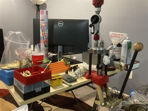 First Setup More Permanent Bench Soon R Reloading