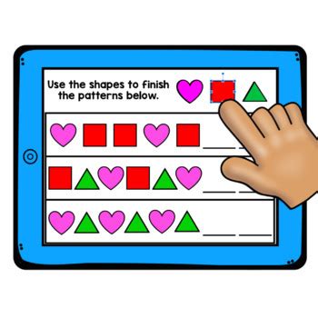 Patterns Digital Math Activities For Google Slides By Lindsay Keegan
