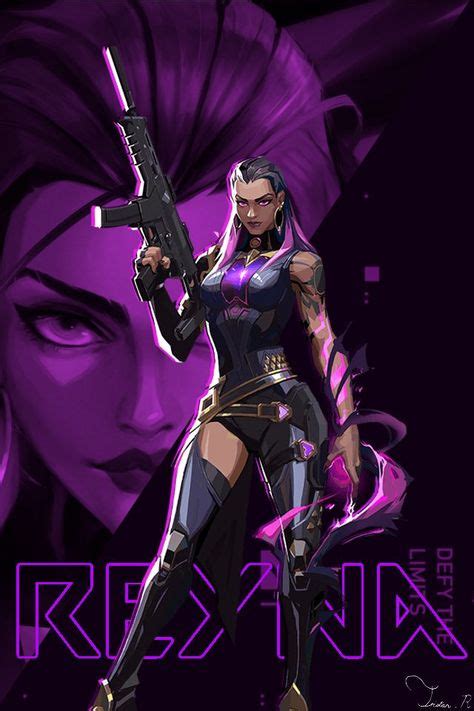 Reyna Valorant Art