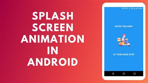 Splash Screen Animation | Animation In Android Studio | Welcome Screen ...