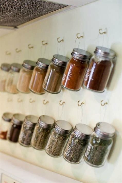 16 Clever And Creative Ways To Organize Spices Diy Spice Storage Spice Jar Storage Diy Spice