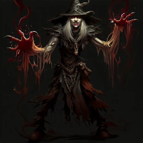 Create A Fantasy Horror Character Design By Claupsibia Fiverr