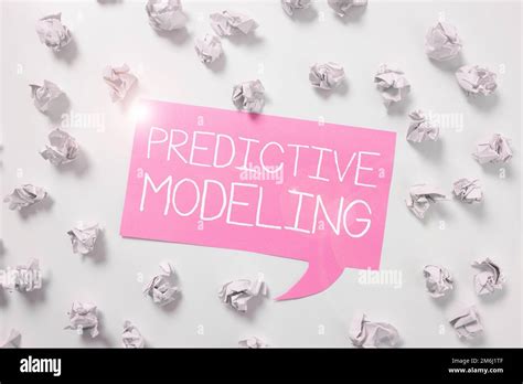 Sign Displaying Predictive Modeling Business Idea Maintenance Strategy