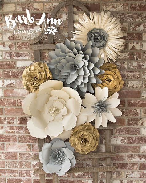 Big Paper Flowers Decorations At Lisa Lenna Blog
