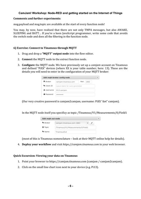Node Red And Getting Started On The Internet Of Things Pdf