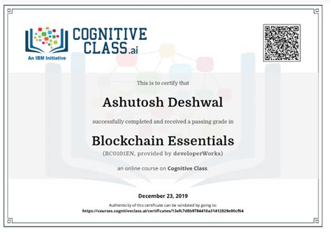 Blockchain Essentials Blockchain Essentials An Ibm Initiative Ashutosh Deshwal