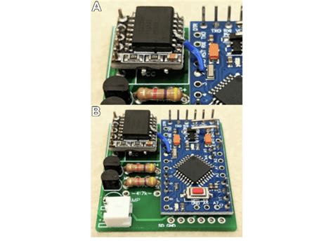 A Positioning Of A Single Wire Soldered Between The Interrupt Pin Of Download Scientific