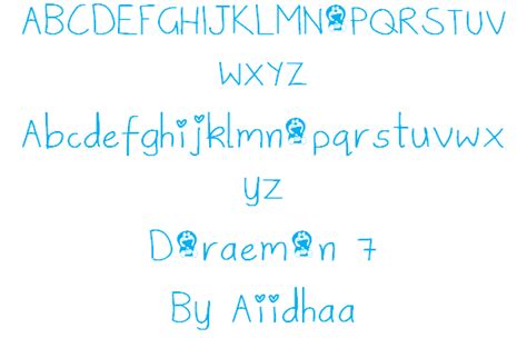 Fontbb Font Doraemon 16 Font Set 20 K Minat Add Mypin 26b24e3e