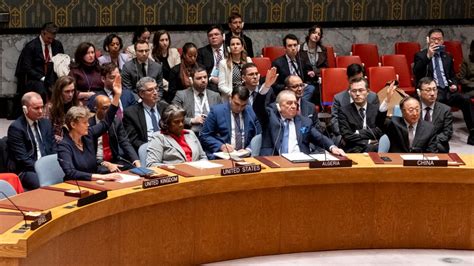 Un Security Council Demands Cease Fire In Gaza