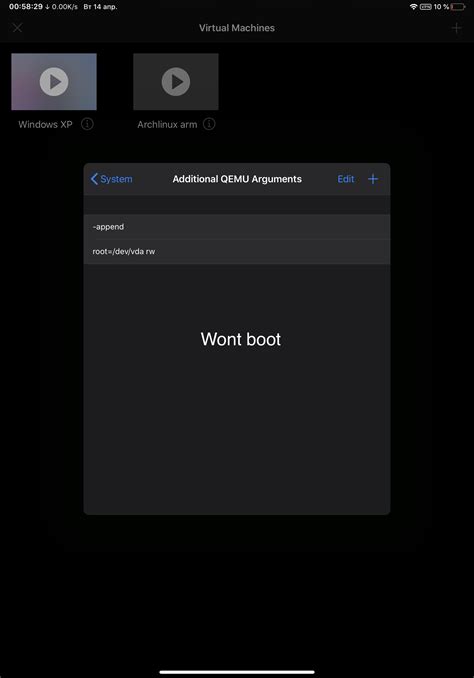 Append Qemu Additional Parameter Space Unescape Support Issue Utmapp UTM GitHub