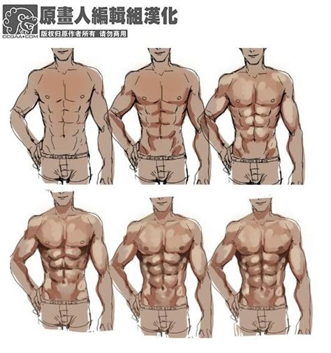 男性腹肌如何畫出誘人的男性腹肌~還有漂亮的人魚線 每日頭條