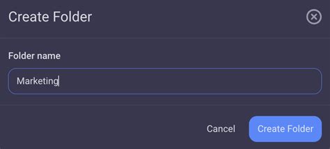Create And Manage Folders Plaky Help