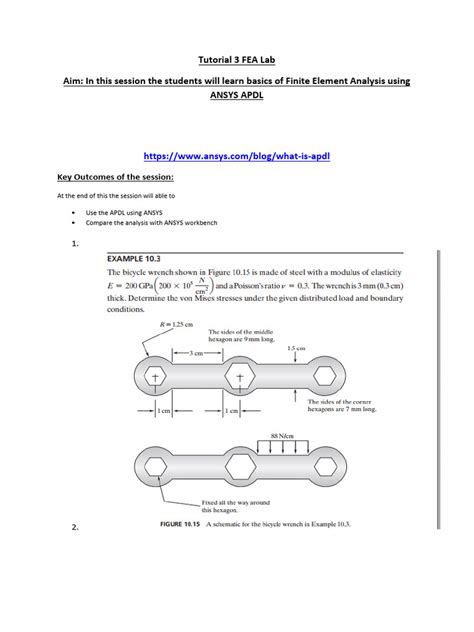 Tutorial 5 Fea Lab Pdf