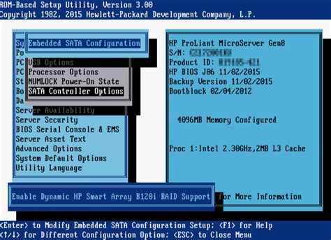 Home Server 3 First Steps Configuring HP Microserver Gen8
