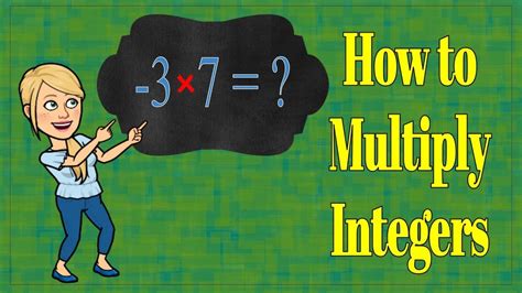 How To Multiply Integers The 2 Rules For Success 7 NS A 2