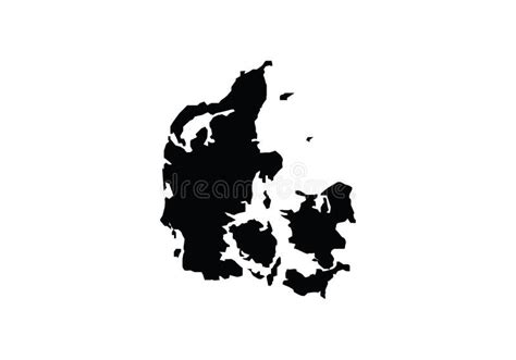 丹麦地图轮廓国家形状 向量例证 插画 包括有 å¤§éƒ½ä¼š å°„ åœ°äº§ å›½å®¶ï¼ˆåœ°åœºï¼