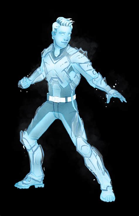 Iceman Ice Gollum Comics Style Full Redesign Marvel And Dc