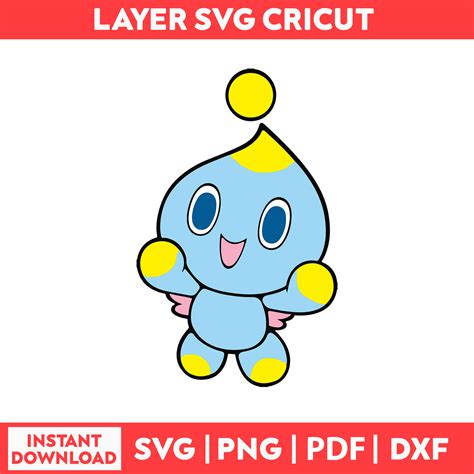 Cheese The Chao He Hedgehog Sonic Cliparts Svg Png Pdf Dx Inspire