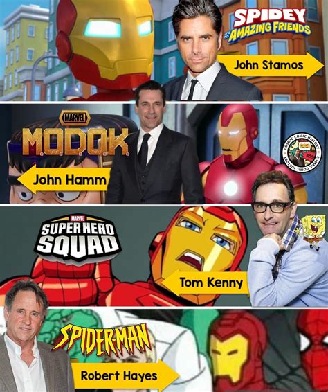 Surprising Iron Man Voice Actors Robert Hayes Airplane Voiced Iron