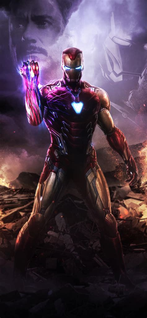 1125x2436 Iron Man Infinity Gauntlet 4k Iphone Xs Iphone 10 Iphone X