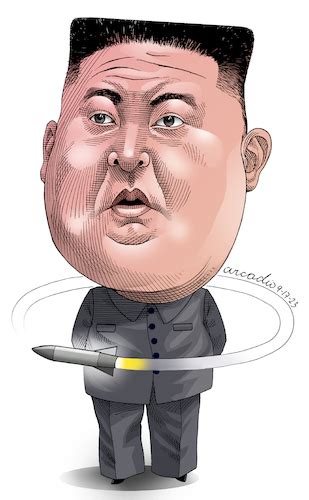 Kim Jong Un By Cartoonarcadio Politics Cartoon Toonpool