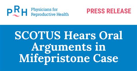 Scotus Hears Oral Arguments In Mifepristone Case Physicians For