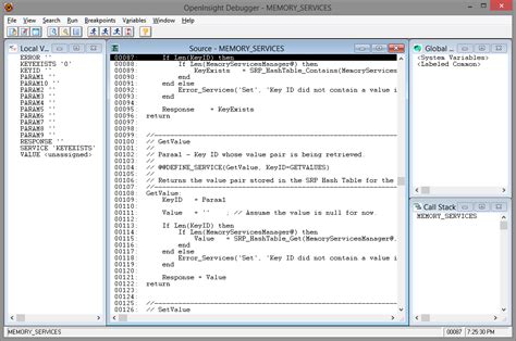 Configuring The OpenInsight Debugger SRP Blog