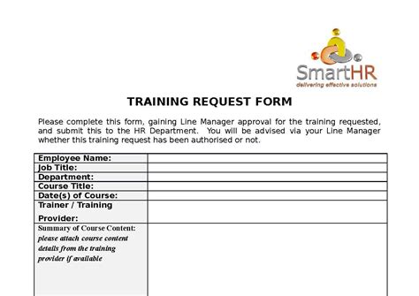 Form Employee Training Record V2 Smart Hr
