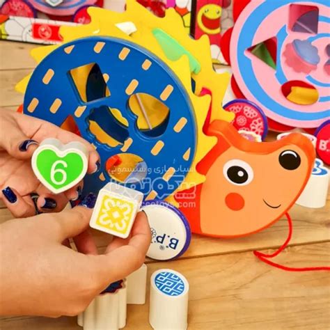 خرید و قیمت اسباب بازی آموزشی جورچین نخ کش مدل جوجه تیغی پیکوتویز