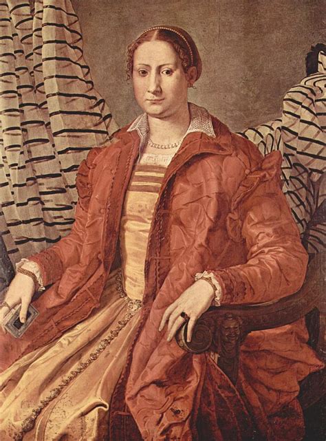 Portrait Of Eleonora Of Toledo Painting By Bronzino Fine Art America
