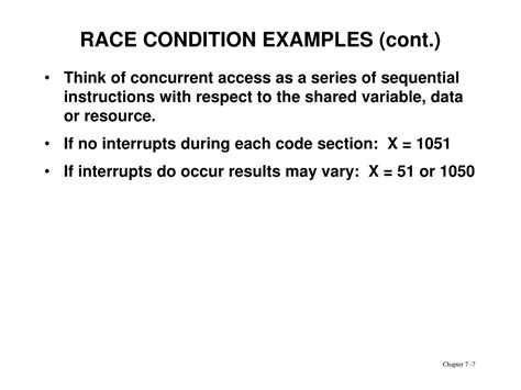 Ppt Chapter 7 Process Synchronization Powerpoint Presentation Free