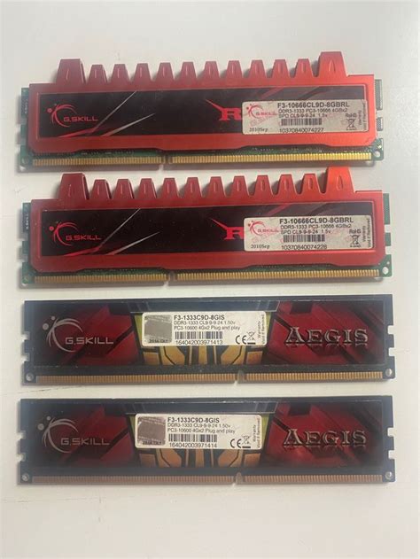 Ram Ddr3 Gskill Total 16 Gb De Segunda Mano Por 5 Eur En La Hoya En