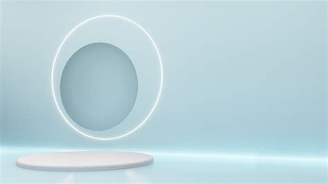 premium photo 模拟产品演示台 3d 渲染 3d 插图