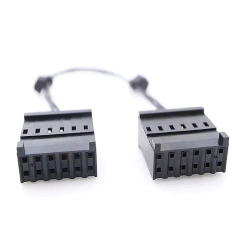 Fci 65236 006lf 12 Pin Pcb Power Connector Wire Harness Harness Wire