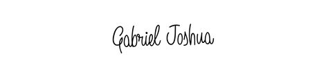 93 Gabriel Joshua Name Signature Style Ideas Good Esign
