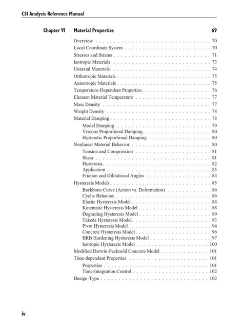 Csi Analysis Reference Part8 Pdf Building Engineering