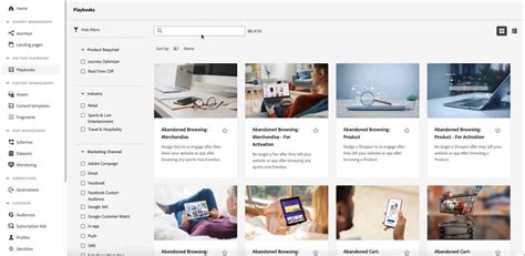 사용 사례 플레이북 Adobe Journey Optimizer