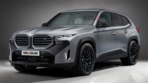 2023 BMW XM Realistically Rendered After Leaked Patent Photos