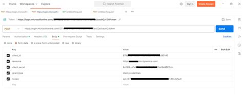Microsoft Dynamics 365 Api Access Token In Postman Srinath Pega