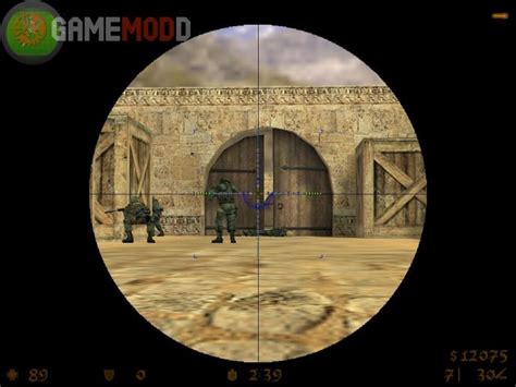 Clean Sniper Scope Cs 1 6 Sprites Scopes Gamemodd
